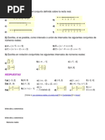 Taller de Intervalos | PDF | Intervalo (Matemáticas) | Estructuras matemáticas