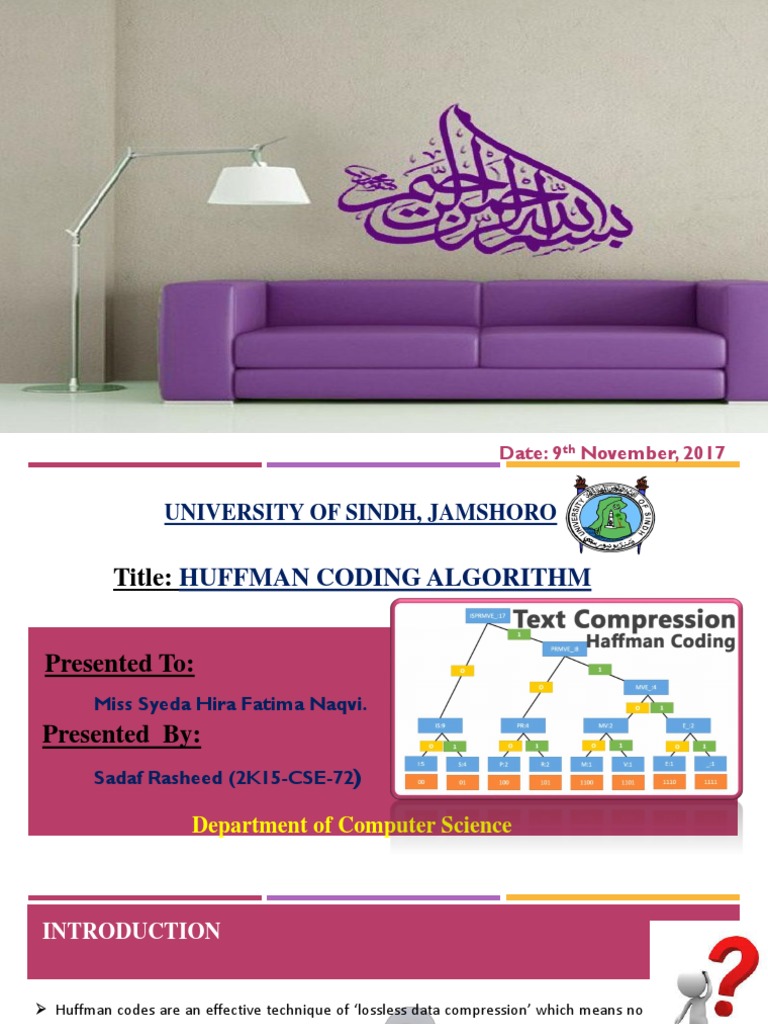 Huffman Coding Scheme | PDF | Code | Data Compression