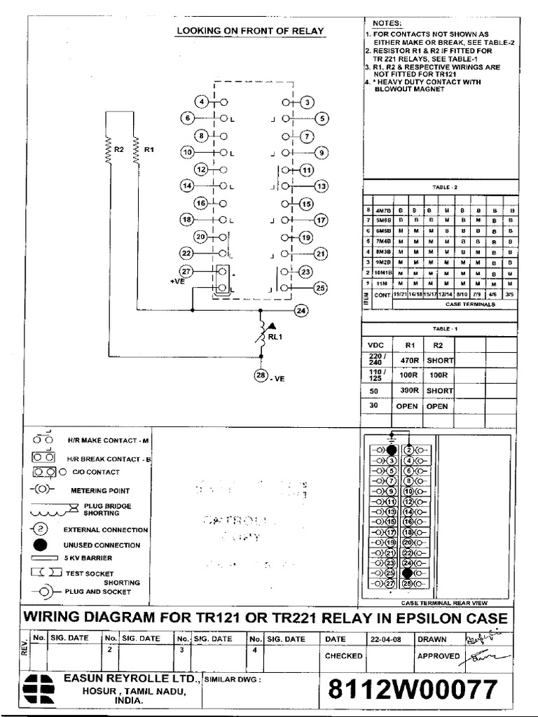 TR121 0R TR221 - 8112W00077 | PDF | Components | Electrical Engineering