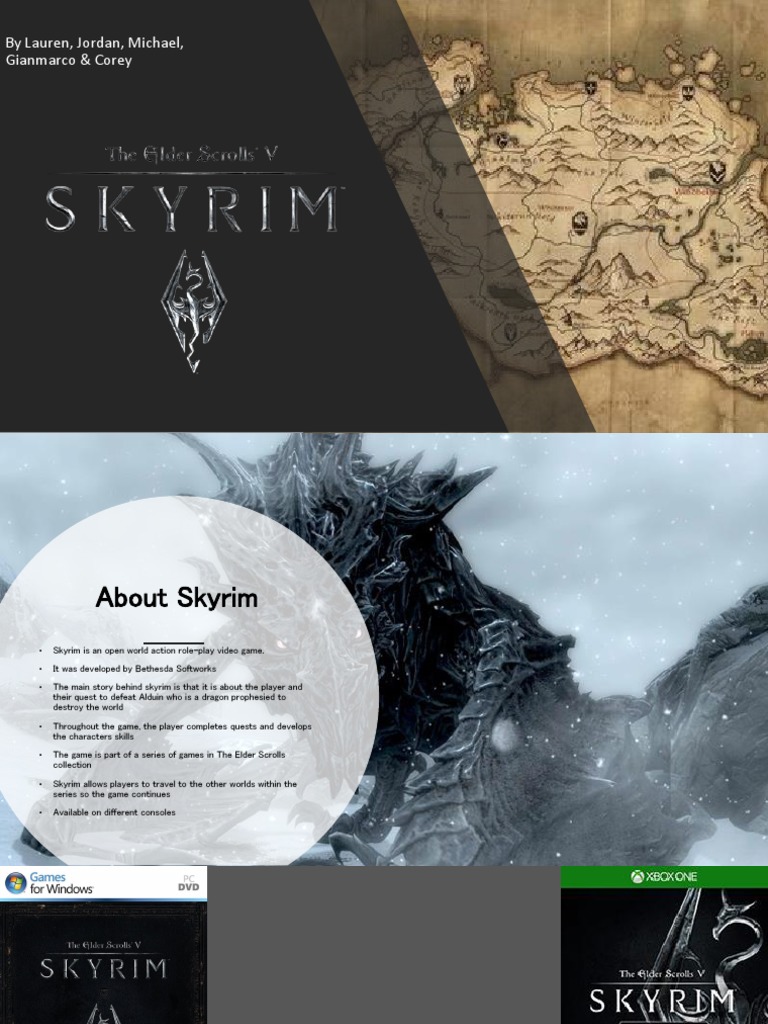 Skyrim TV Advert Propsal | PDF | Advertising | Leisure