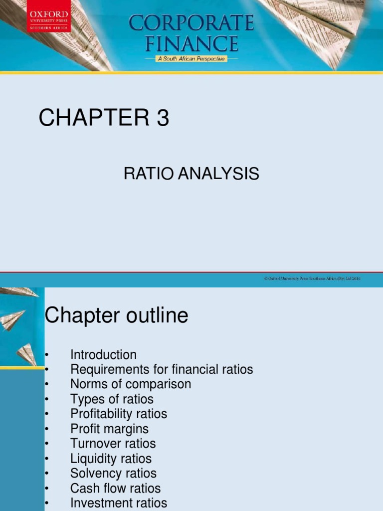 Chapter 3 - Ratio Analysis | Download Free PDF | Dividend | Revenue