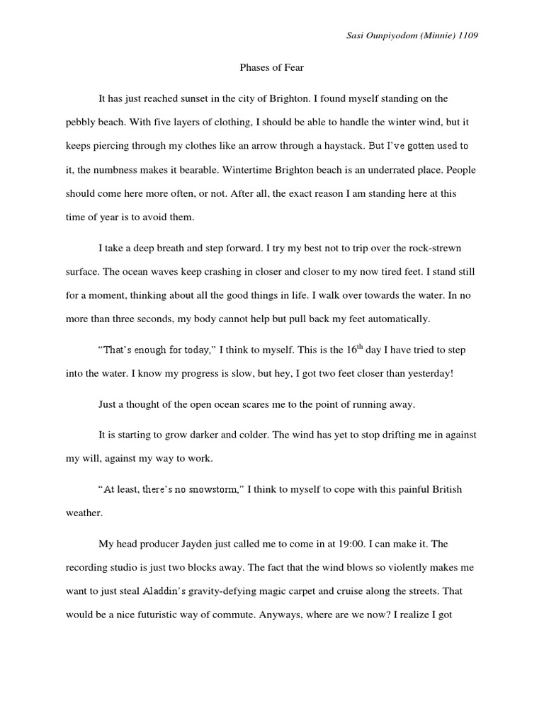 Phases of Fear Minnie | PDF | Nature