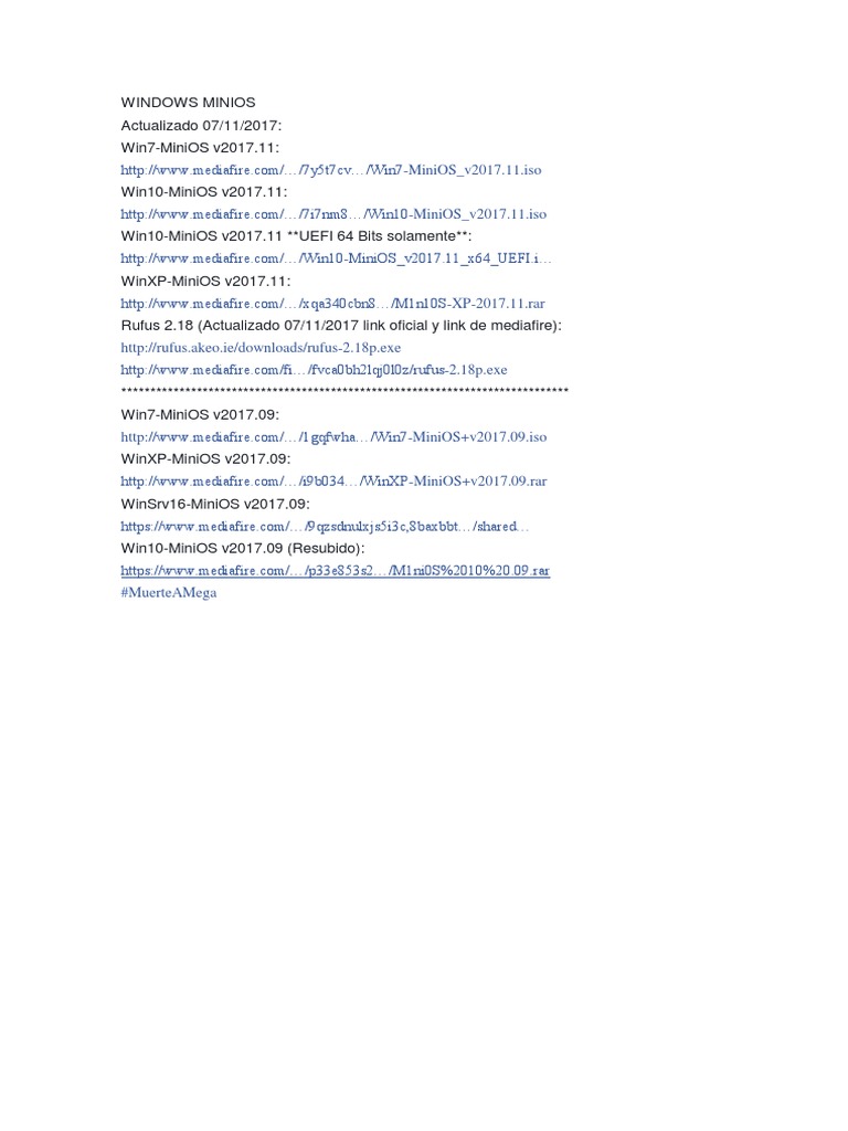 Windows Minios | PDF