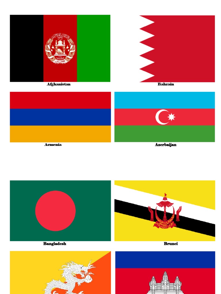 Asia Flag | PDF