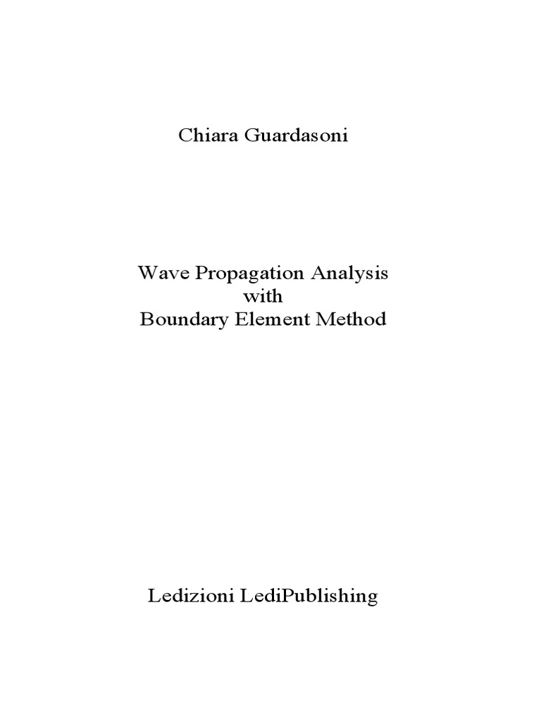 88959941529 | PDF | Boundary Element Method | Laplace Transform