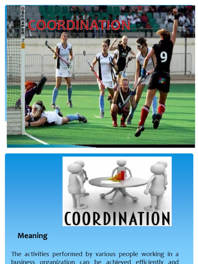 Coordination: Meaning & Nature: Name of Student Teacher: Rajitha R ...