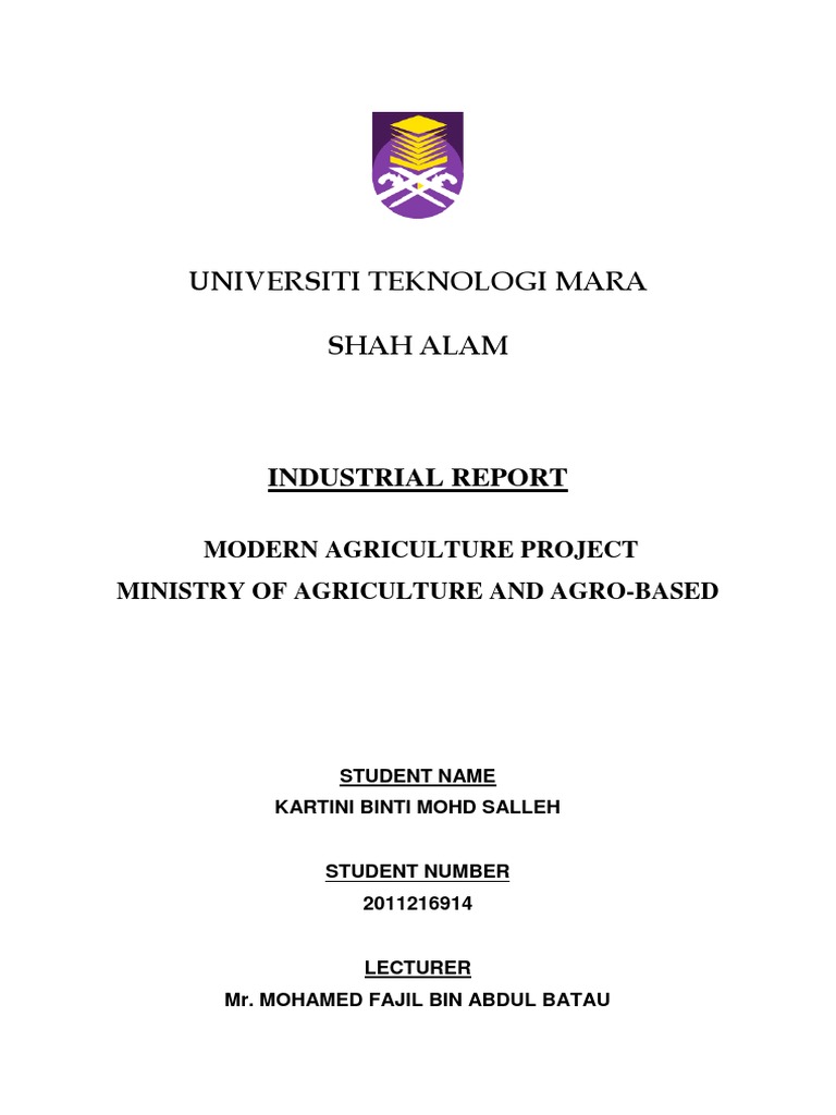 Sample of Industrial Report(1) | Revenue | Procurement