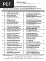 MBTI Personality Test | PDF | Personality Type | Psychology