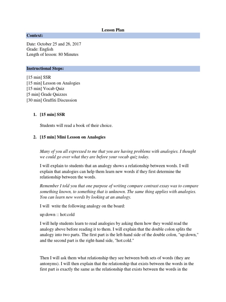 Lesson Plan 10-25 | PDF | Postcolonialism | Colonialism