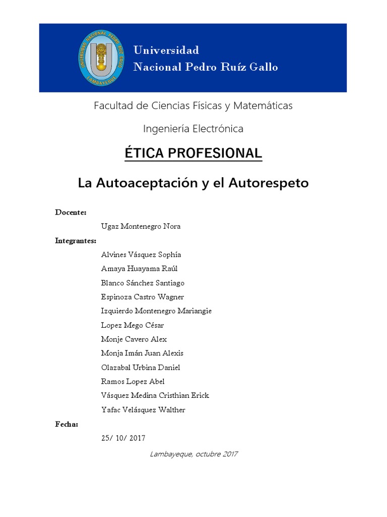 Autoconcepto y Autorespeto | PDF | John Rawls | Autoestima