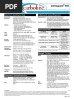 Carbothane 134 HG PDS | PDF | Paint | Chemistry