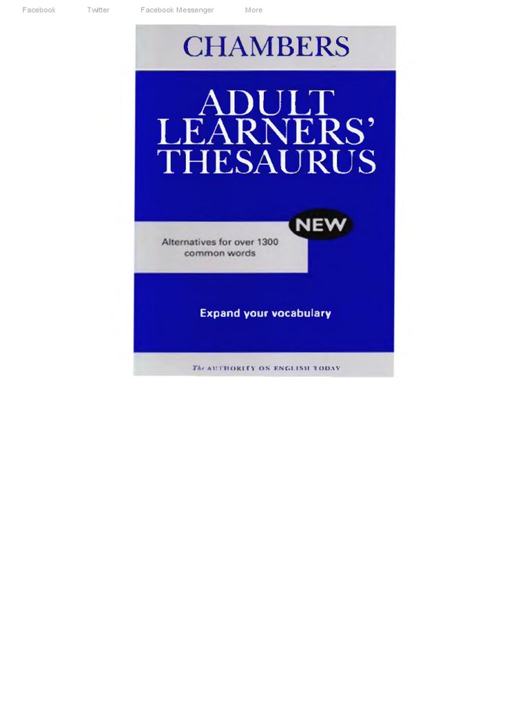 !learners Thesaurus | PDF