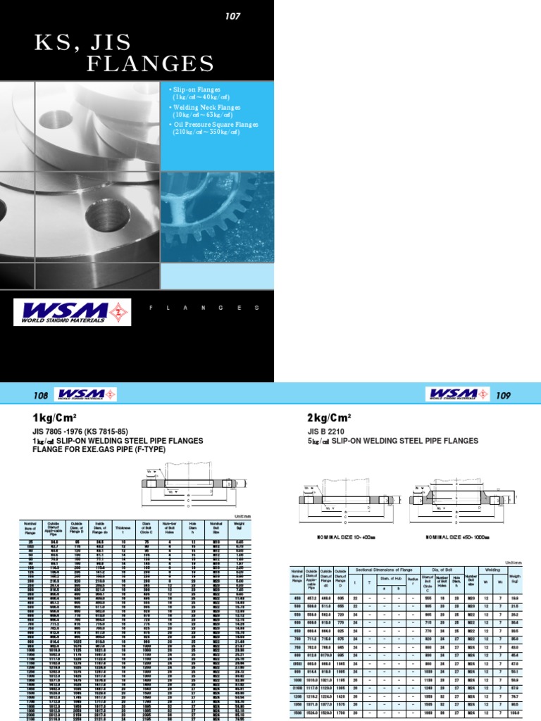 JIS, KS FLANGES.pdf