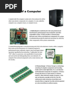 System Unit and Internal Components, Ports at The Back of System Unit ...