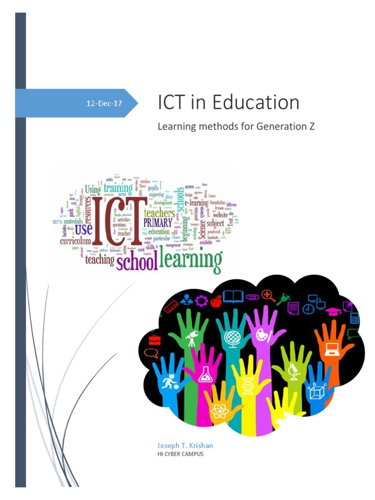 ICT in Education: Learning Methods For Generation Z | PDF | Websites ...