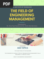 Module 1 - Intro To Engineering Management | PDF | Engineer | Engineering