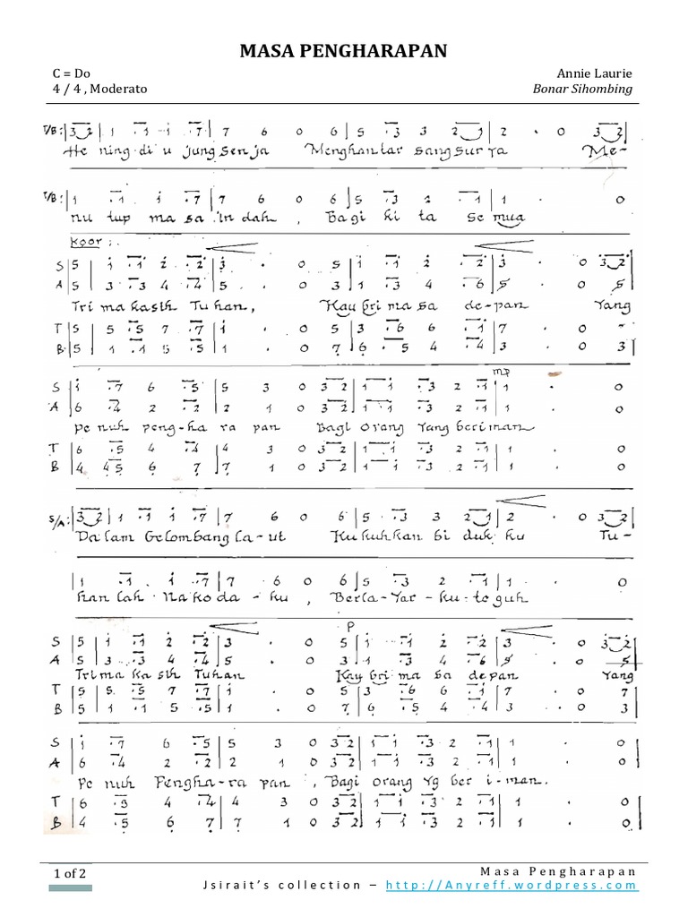 KGJC Masa Pengharapan | PDF