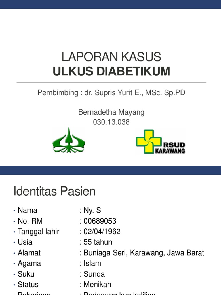 Ulkus Diabetikum pada Pasien DM Tipe 2 | PDF | Sains & Matematika