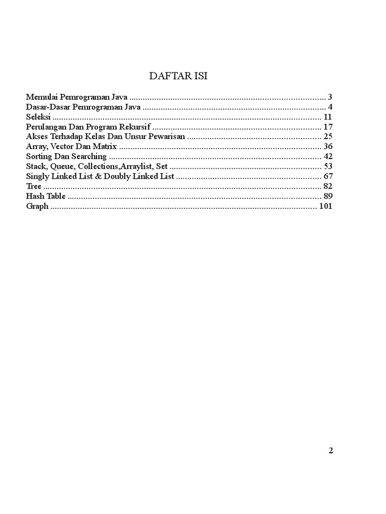 Modul Java Struktur Data | PDF