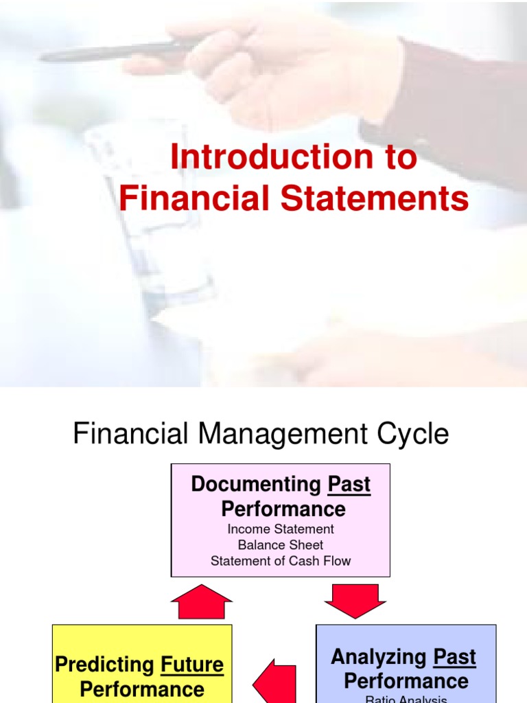 Fin Man - Intro To Fs | PDF | Equity (Finance) | Income Statement