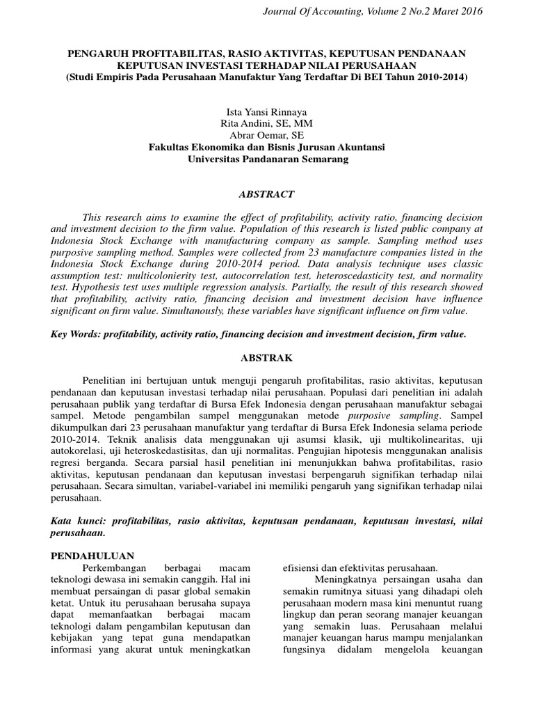 Teori Sinyal Dan Nilai Persh 2 | PDF