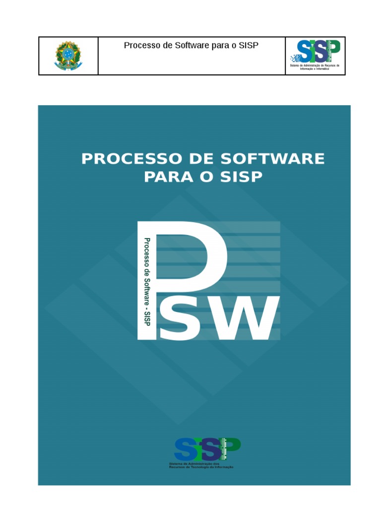 PSW-SISP.pdf | Processo de Desenvolvimento de Software | Programas
