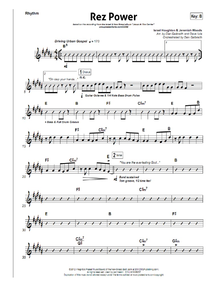 Rez Power Chart | PDF