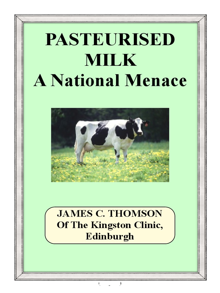 Pasteurised Milk | PDF | Tuberculosis | Milk