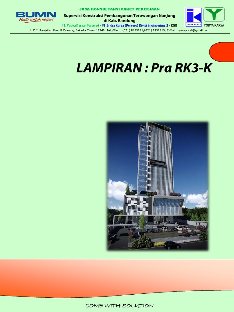 16 Lampiran Pra RK3K | PDF
