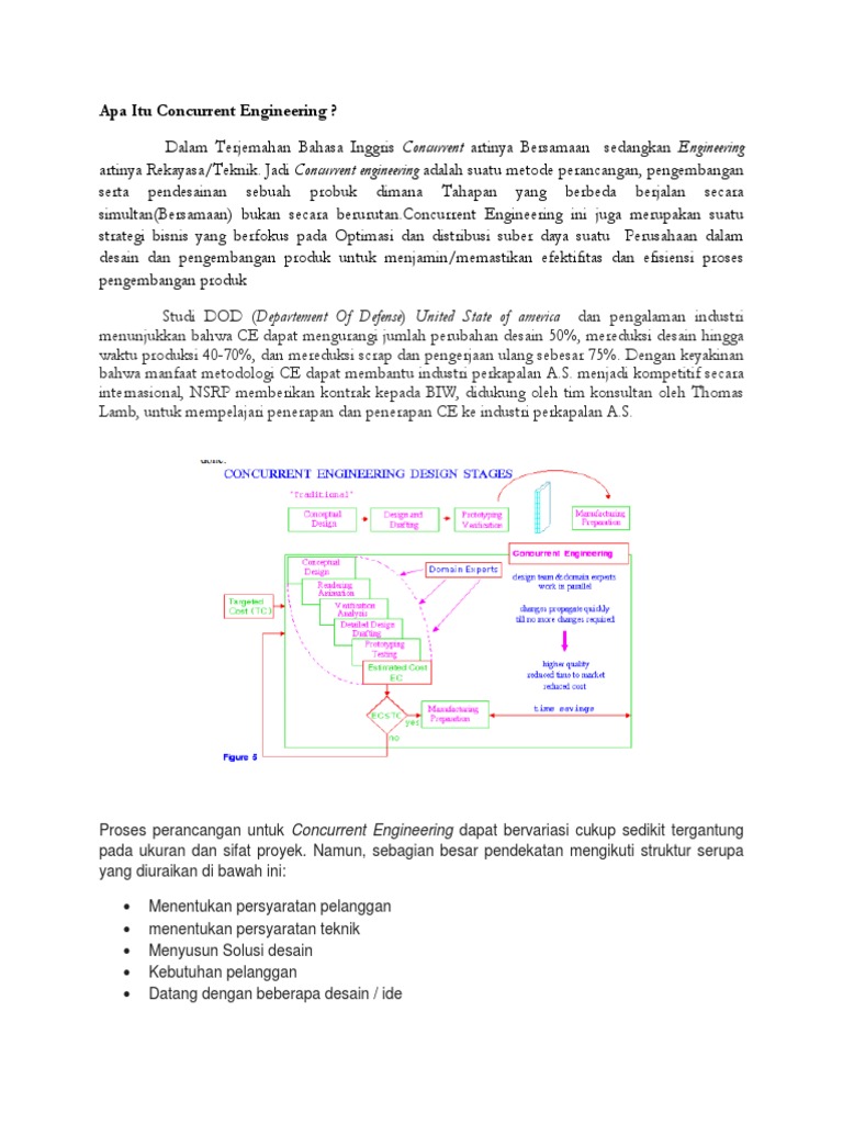 Memahami Concurrent Engineering | PDF | Seni