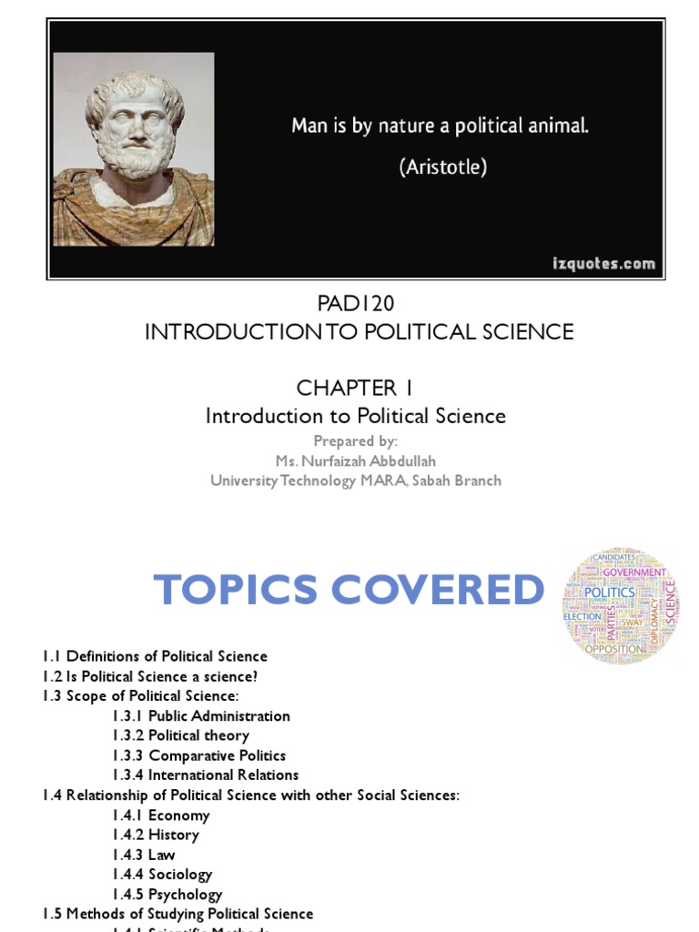 Chapter 1 | PDF | Political Science | Science