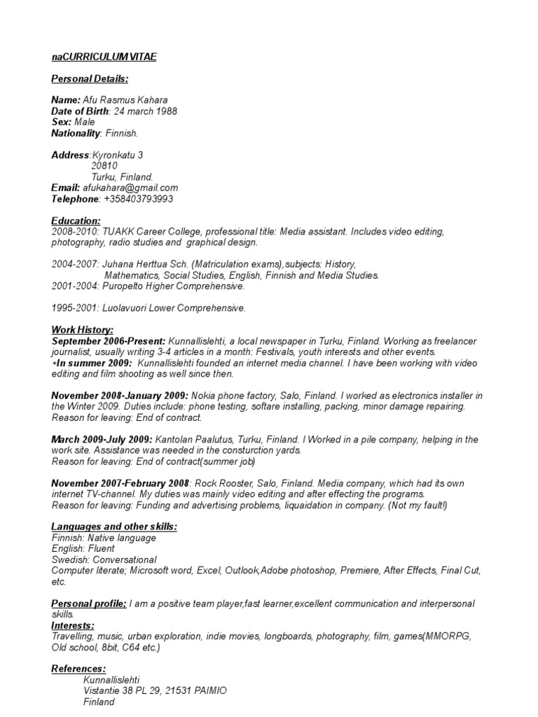 CV | PDF | Social Science