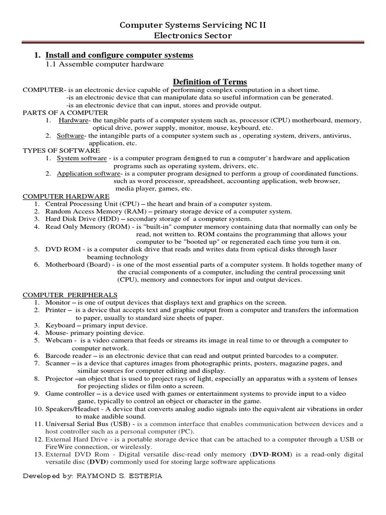 Install&Configure Computer System | PDF | Gateway (Telecommunications ...