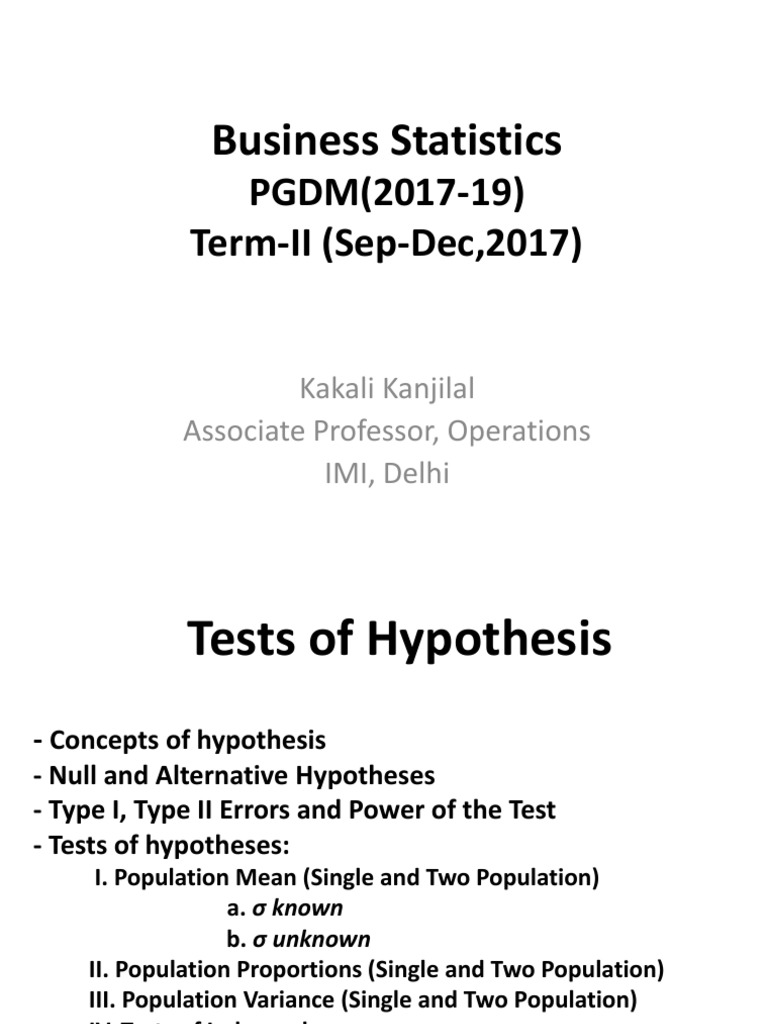 Hypothesis Test | PDF | P Value | Statistical Hypothesis Testing