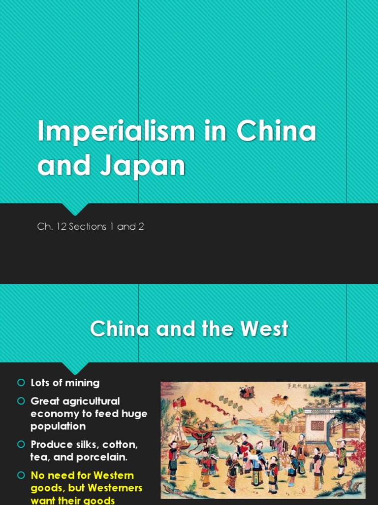 Imperialism in China and Japan Overview | PDF | Empire Of Japan | Taiwan