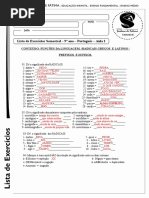 Classificação de Numerais: Cardinais e Ordinais | PDF | Morfologia ...