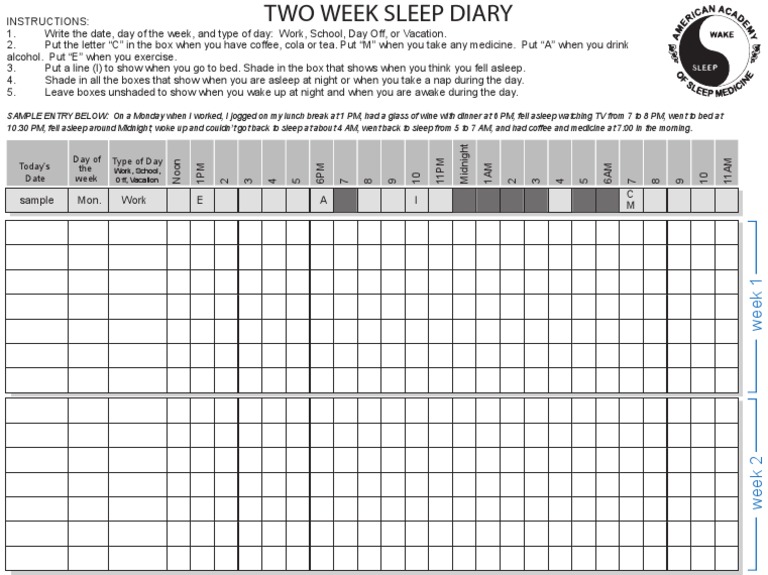 AASM sleep diary.pdf
