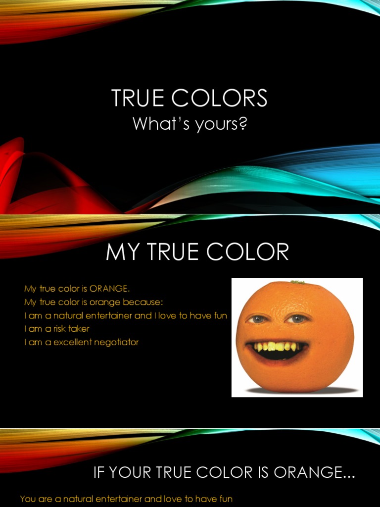 True Colors | PDF