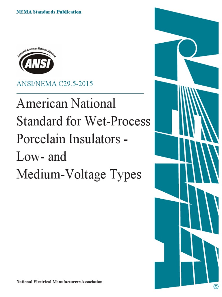 American National Standard For Wet-Process Porcelain Insulators - Low ...