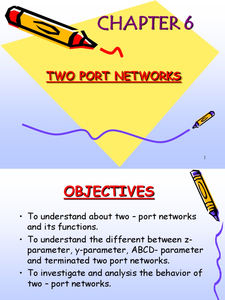 Chapter 6 - Two-Port Network | PDF | Electrical Engineering | Electricity
