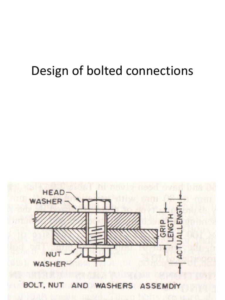5 Design of Steel Connections Bolts | PDF | Rivet | Screw