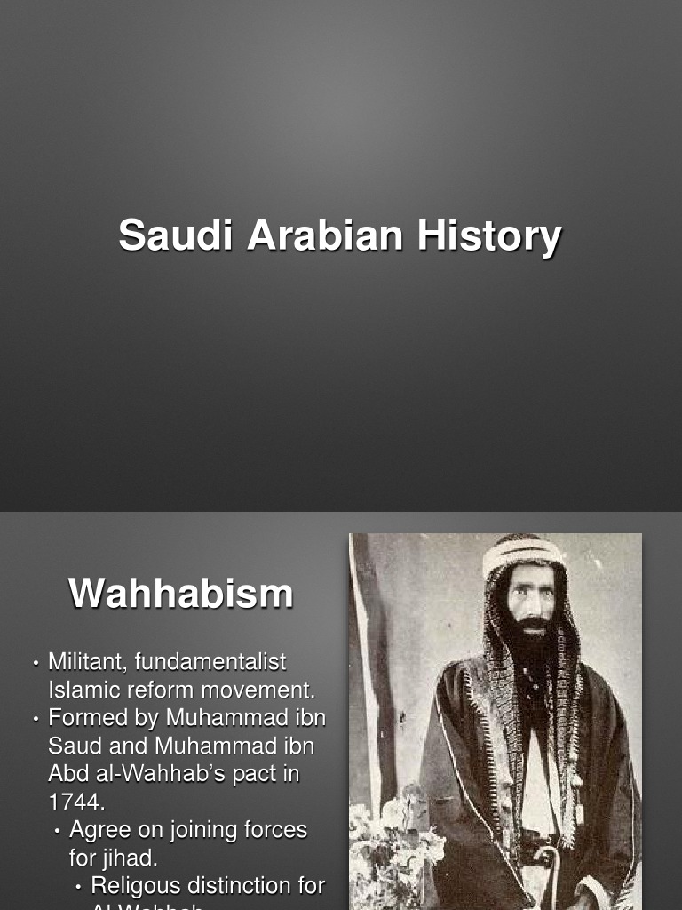 Overview of Saudi Arabian History | PDF