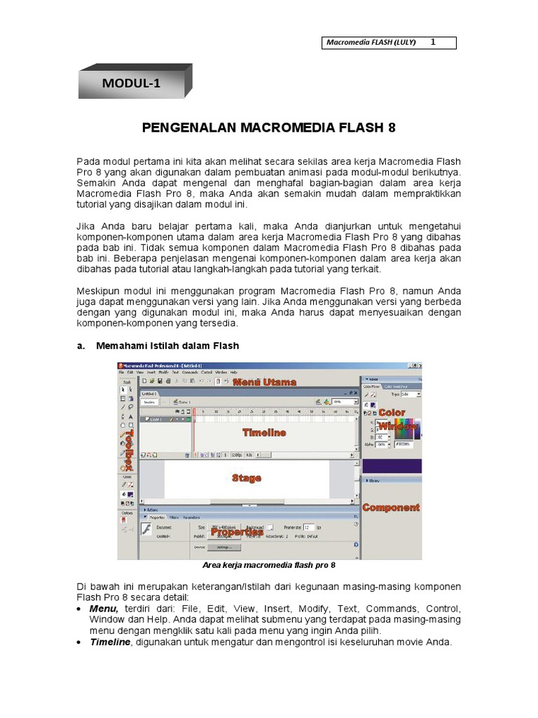 Panduan Lengkap Macromedia Flash 8 | PDF
