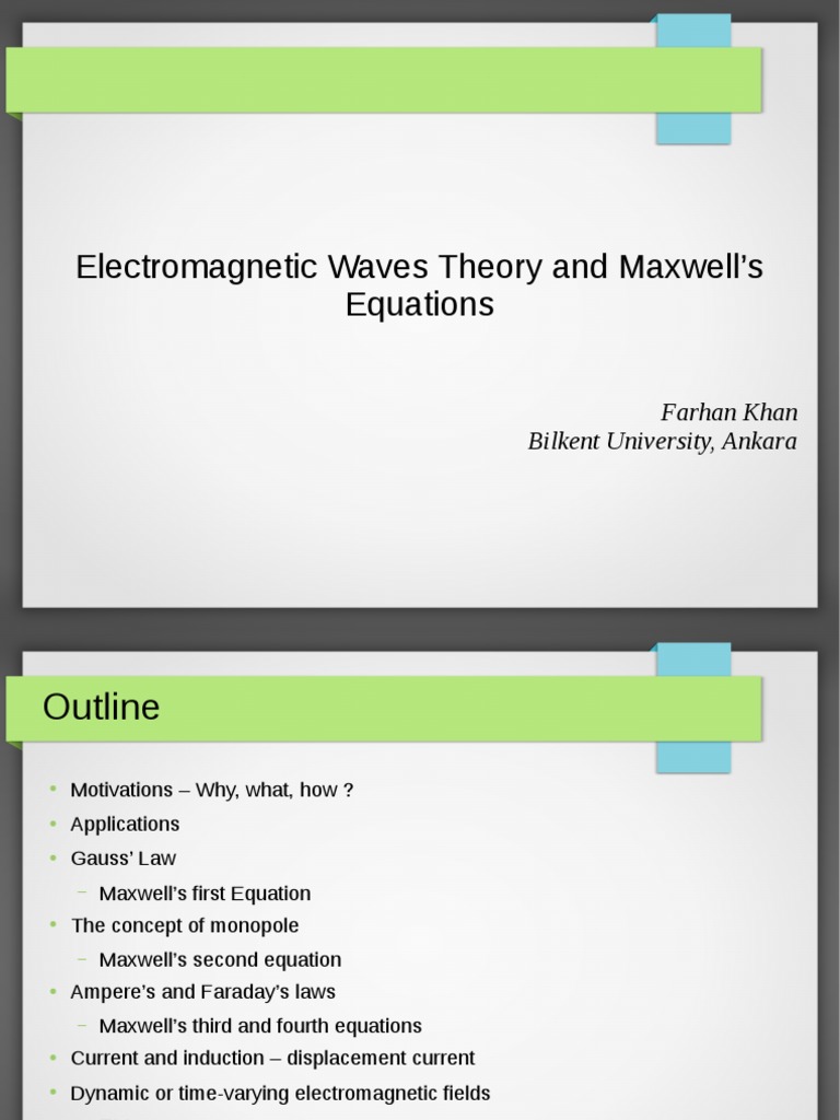 EM Wave Equations | PDF | Maxwell's Equations | Magnetic Field
