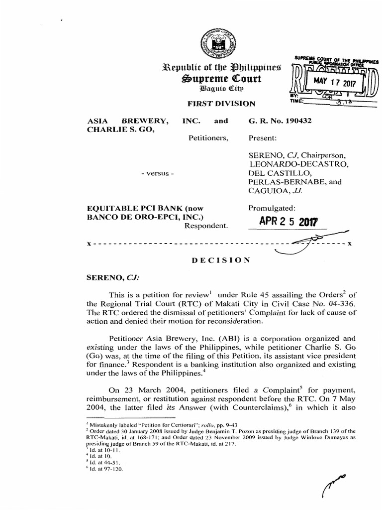 190432.pdf | Pleading | Complaint