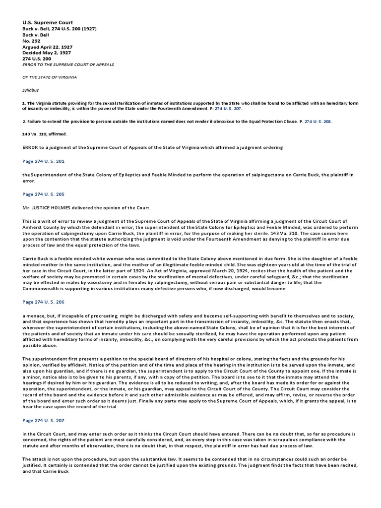 U.S. Supreme Court | PDF | Virginia Circuit Court | Constitutional Law