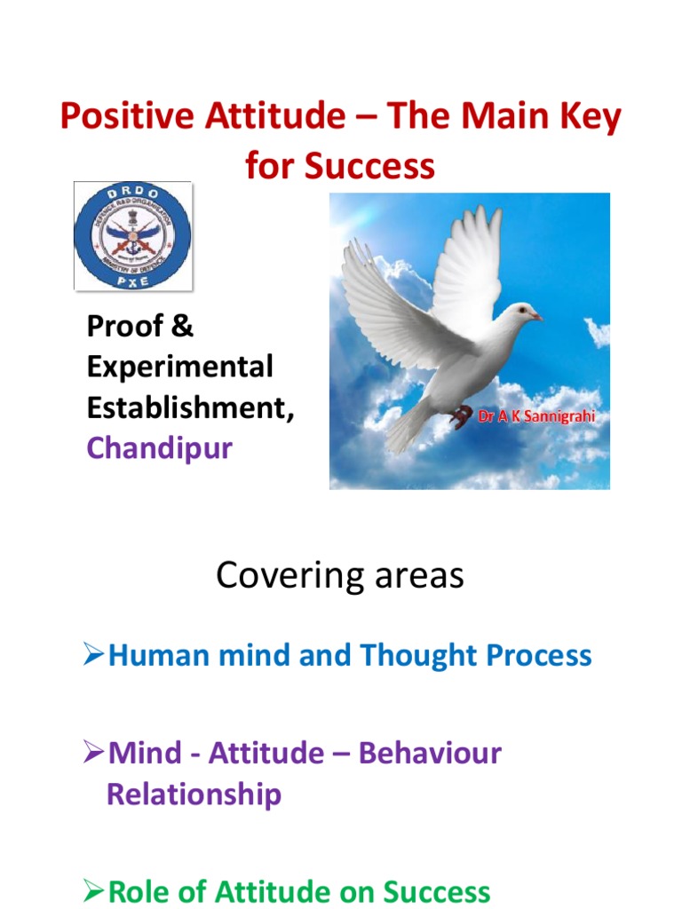 Positive Attitude – Key to Success | PDF | Thought | Attitude (Psychology)