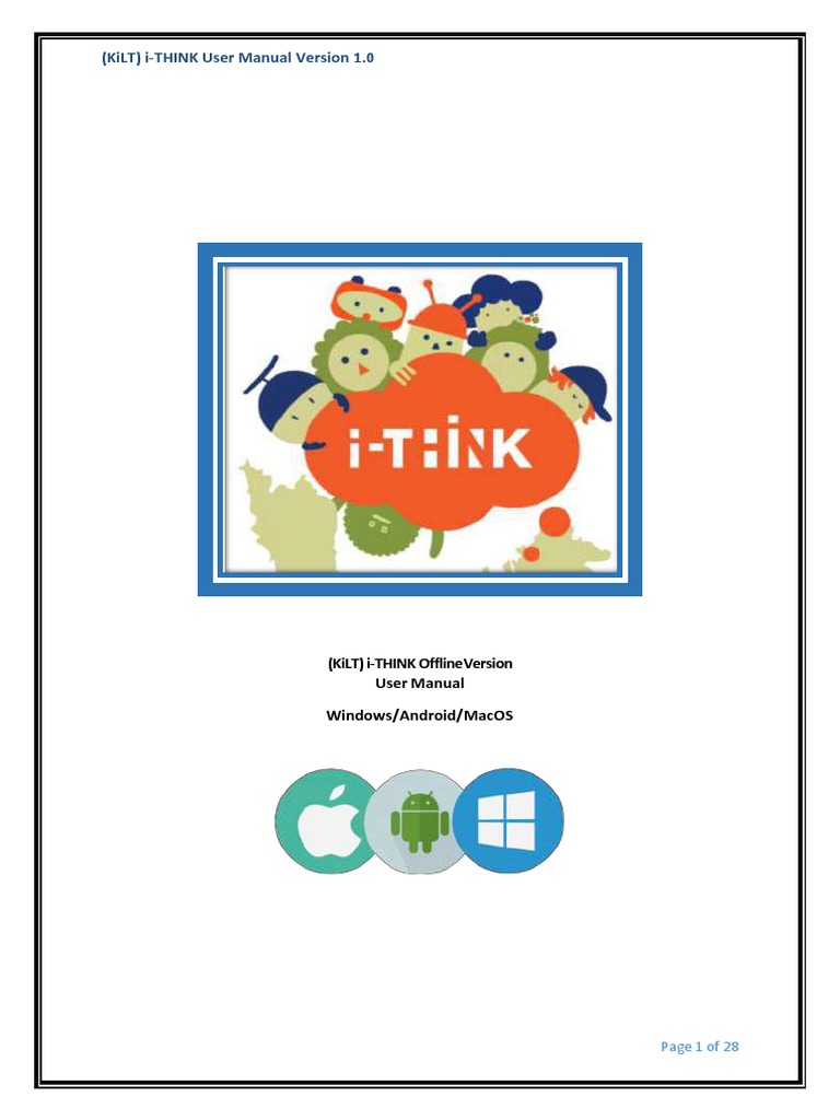 ITHINK User Manual English | PDF | Adobe Air | Login