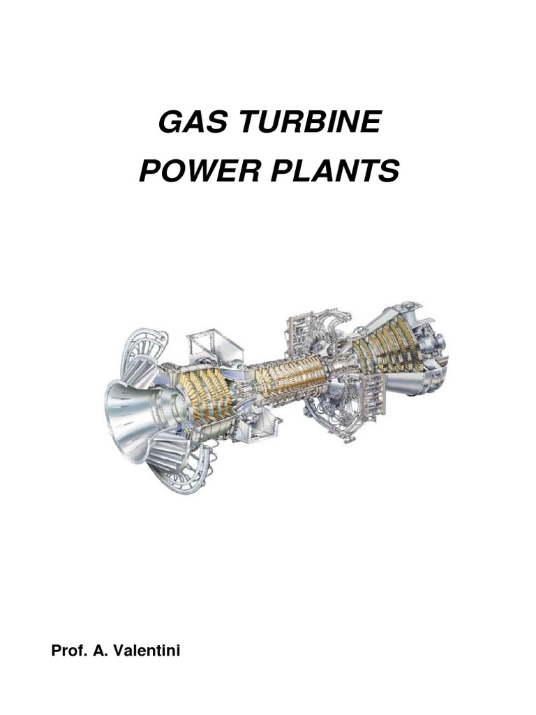 An Introduction to Gas Turbine Power Plants: Thermodynamic Concepts and ...