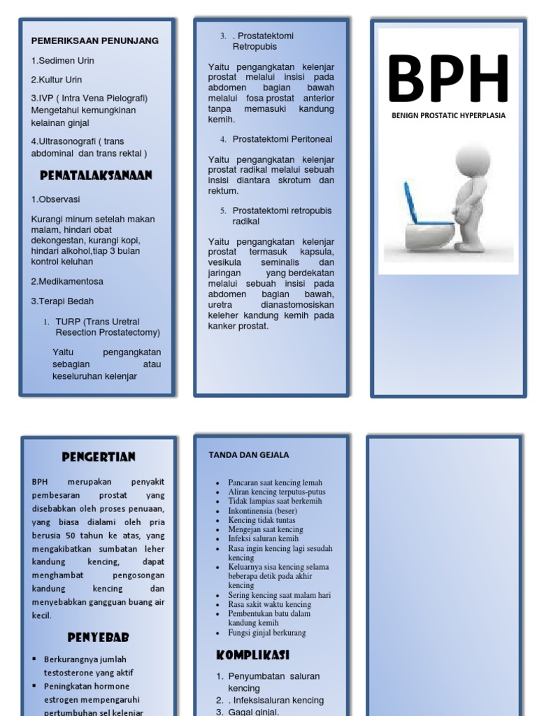 Leaflet BPH | PDF